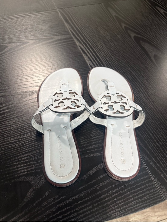 Tory Burch | Shoes | Tory Burch Baby Blue Miller Thong Sandals | Poshmark